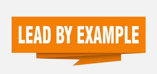 Lead by Example Vector Images (over 360)