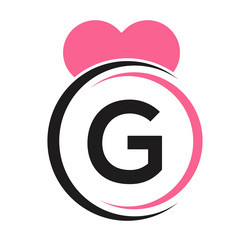 G Heart Logo Vector Images (over 260)