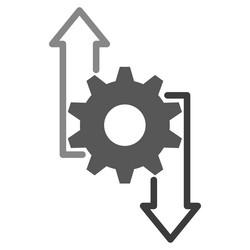 Gear with Arrows Icon Vector Images (over 23,000)