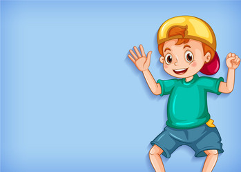 Boy Waving Vector Images (over 11,000)