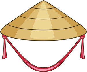 Two colorful party hats icon cartoon style Vector Image