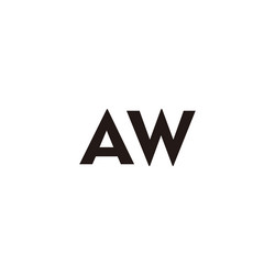 Aw Letter Logo Vector Images (over 2,300)