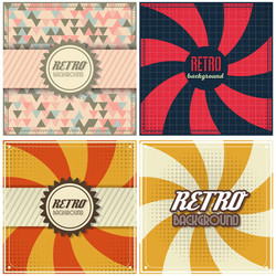Old retro vintage style background design template