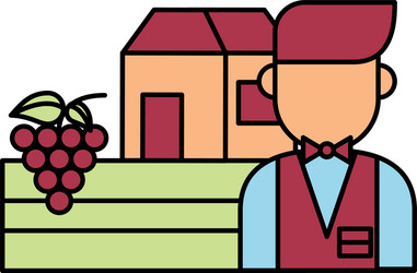 Waiter Restaurant Host Vector Images (78)