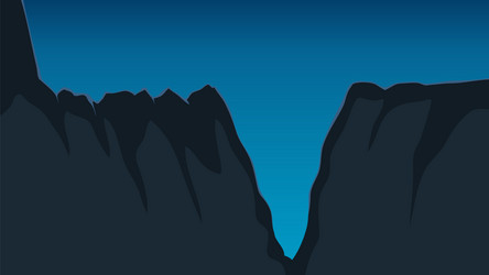 Mariana trench underwater Royalty Free Vector Image