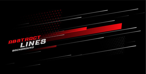 Speed horizontal lines background design Vector Image