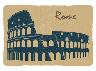 Coliseum Royalty Free Vector Image - VectorStock