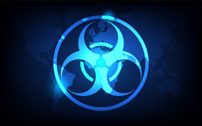 Biological weapons background weapons Royalty Free Vector