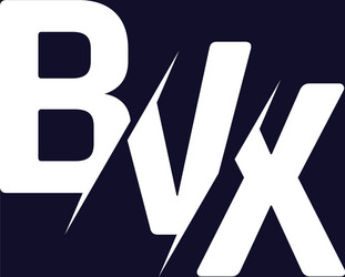 Monogram letters initial logo design byx Vector Image