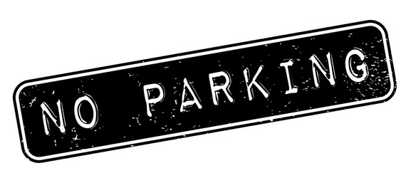 No parking rubber stamp Royalty Free Vector Image