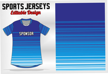 Sport uniform pattern background design Royalty Free Vector