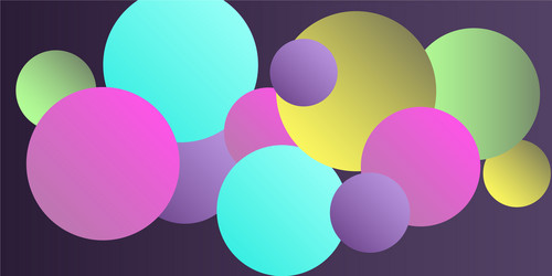 Ball shape gradients Royalty Free Vector Image