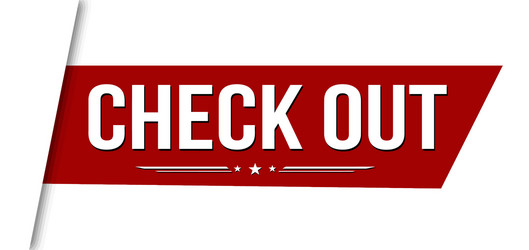 Bright glossy red and white metal plate keep out Vector Image