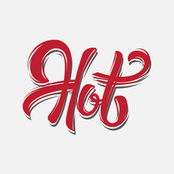 Colorful lettering design bright Royalty Free Vector Image