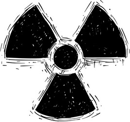 Nuclear symbol Royalty Free Vector Image - VectorStock