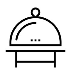 Platter icon Royalty Free Vector Image - VectorStock