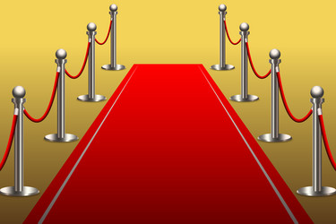 Red carpet Royalty Free Vector Image - VectorStock
