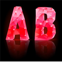 Ruby Letters Vector Images (over 300)