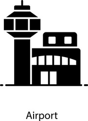 Airport Royalty Free Vector Image - VectorStock