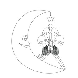 Medieval Moon Vector Images (over 3,200)