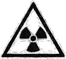 Nuclear Radioactive Doodle Vector Images (over 140)