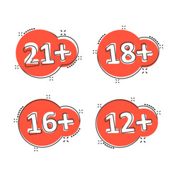 Number 18 Cartoon Vector Images (over 100)