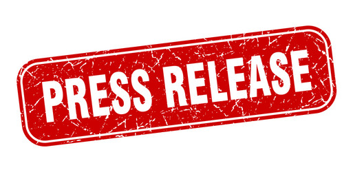 Press red grunge round vintage rubber stamp Vector Image