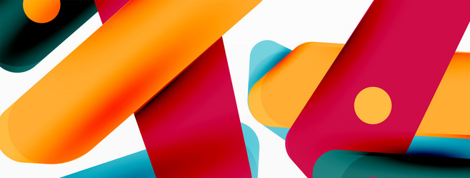 Tech minimal geometric wallpaper creative Vector Image