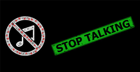 Stop Talking Vector Images (over 2,100)