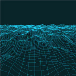 3d landscape Royalty Free Vector Image - VectorStock