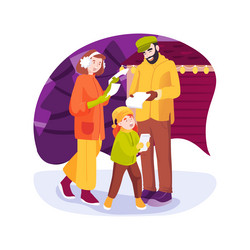 Chorus rehearsal isolated cartoon Royalty Free Vector Image