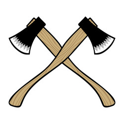 Cross Axe SVG Cut File, Axes Crossed SVG Clipart PremiumSVG