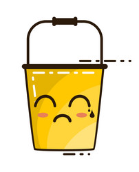 Emoji juice sad Royalty Free Vector Image - VectorStock