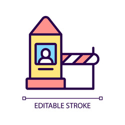 Cartoon Checkpoint Vector Images (over 570)