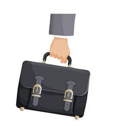 Hand waving goodbye in round Royalty Free Vector Image