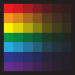 Color circle spectrum for concept design Vector Image