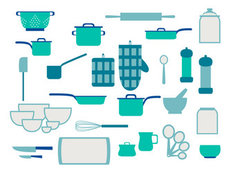 Kitchen pattern Royalty Free Vector Image - VectorStock