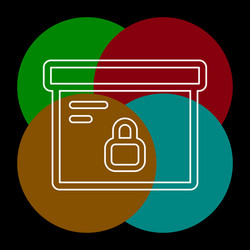 Box icon Royalty Free Vector Image - VectorStock