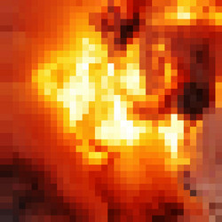 Pixel explosion and burst animation 8 bit boom Vector Image