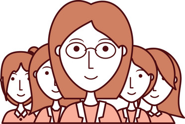 Group of women icon Royalty Free Vector Image - VectorStock
