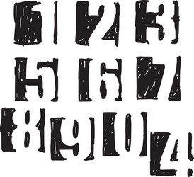 Blueprint Numbers Vector Images (over 930)