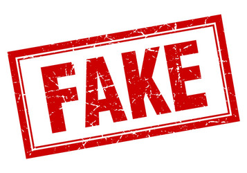 Fake stamp on white Royalty Free Vector Image - VectorStock