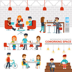 Coworking Infographic Space Vector Images (over 390)