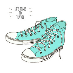 Nike air max plus tn sneakers Royalty Free Vector Image