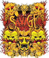 Savage Vector Images (over 4,400)