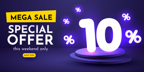 10 Off Banner Vector Images (over 2,900)