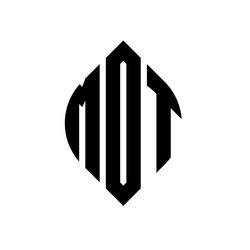 Mot logo letter letter logo design Royalty Free Vector Image