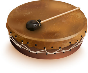 Traditional bungas drums Royalty Free Vector Image