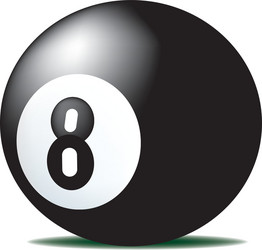 Magic 8 ball Royalty Free Vector Image - VectorStock