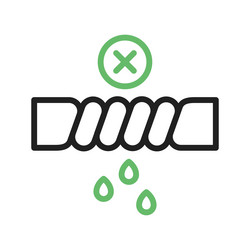 Do not wring icon image Royalty Free Vector Image